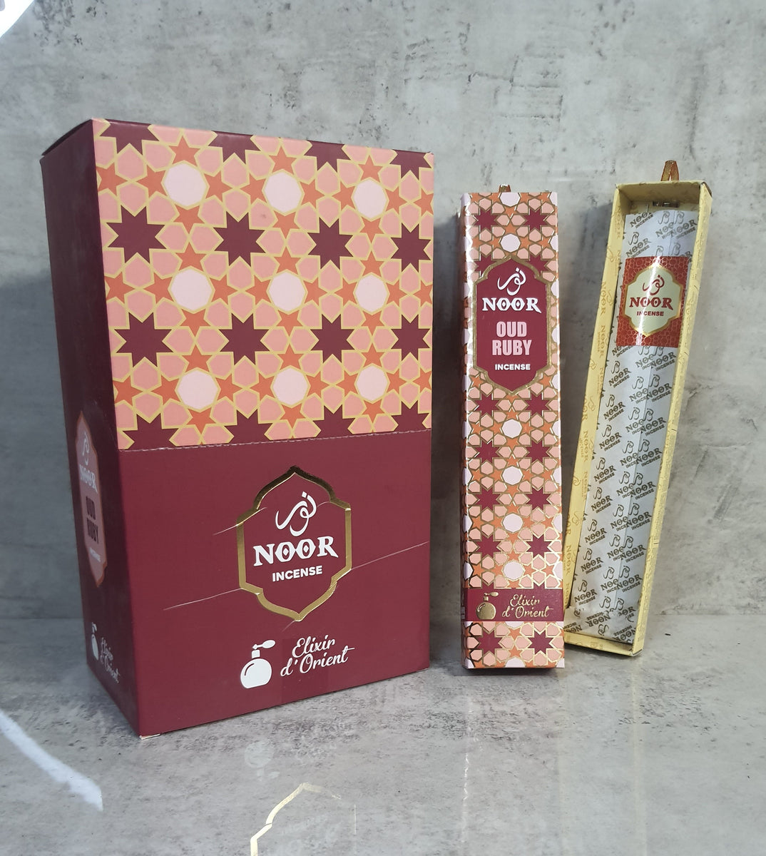 Noor Oud Ruby Incense – The Guru's Hut