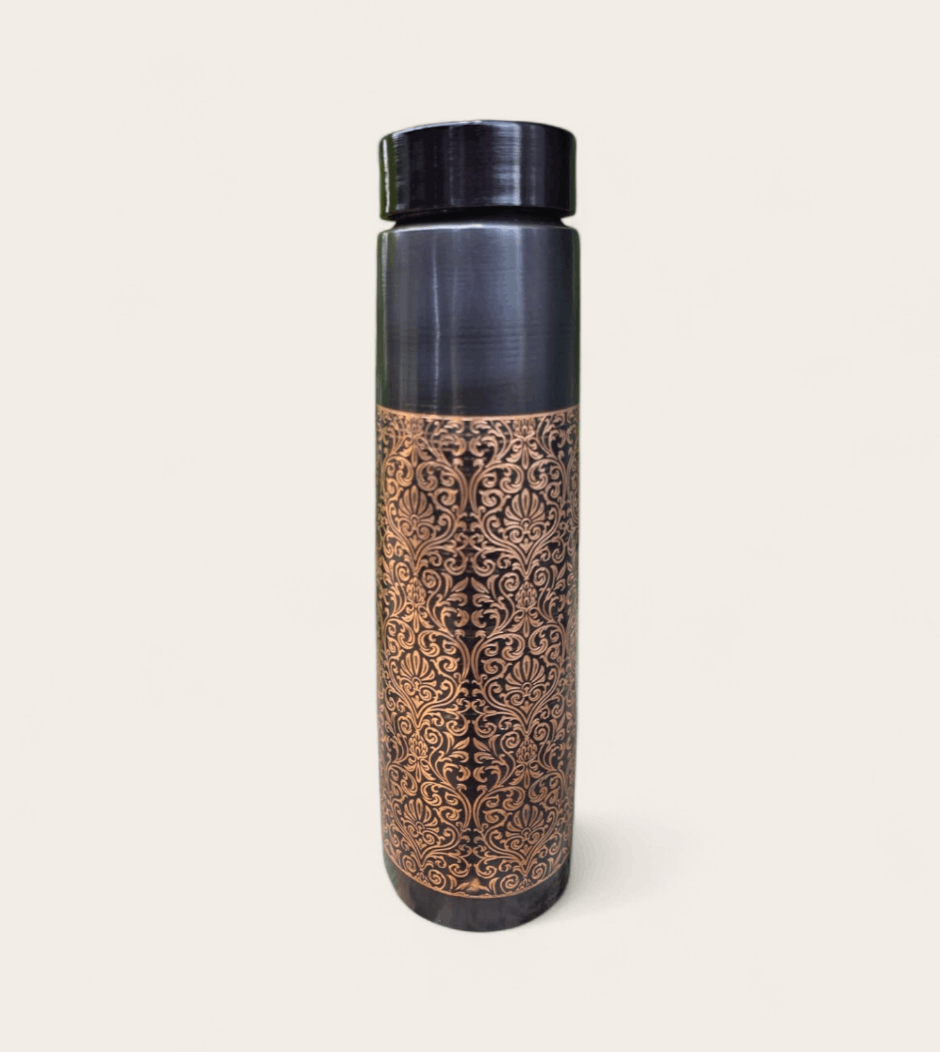 Royal Copper Water Bottle 900ml – The Guru's Hut