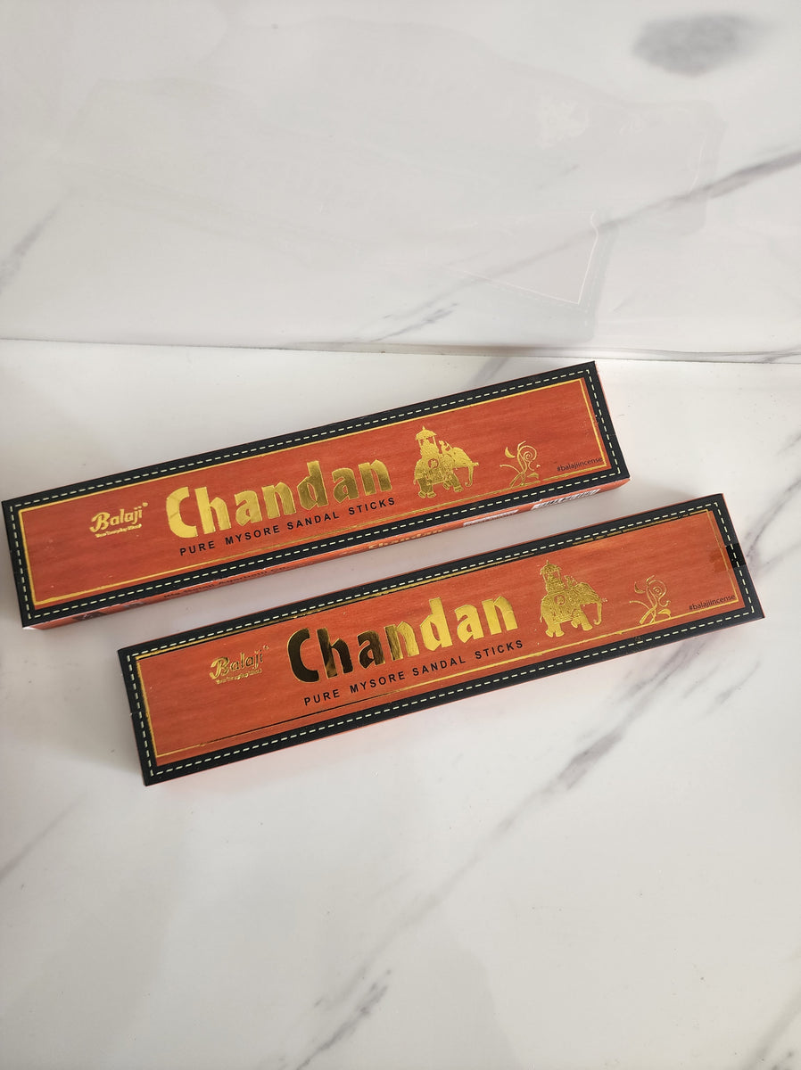 Balaji Chandan Incense Sticks – The Guru's Hut