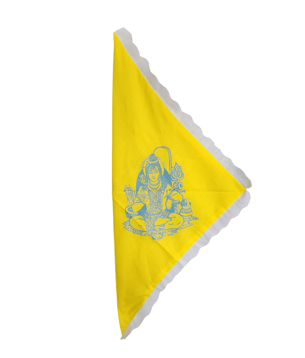 Yellow Shiva Jhunda Flag – The Guru's Hut