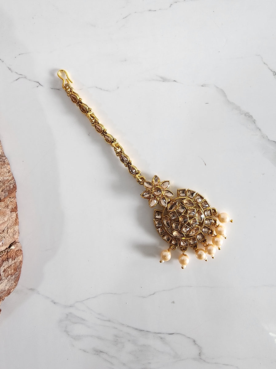 Gold Pearl Sirbandi - Style 2 – The Guru's Hut
