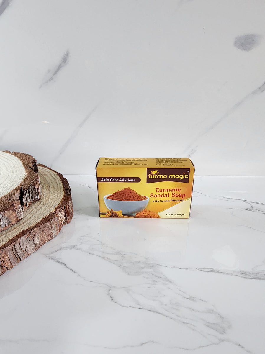 Turmo Beauty Tumeric Sandal Soap – The Guru's Hut